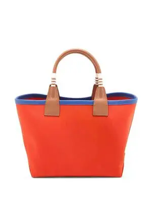 Hermès 2022 Toile Sac Steeple 25 Handbag - Orange