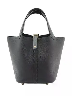 Hermès 2025 Clemence Picotin Lock 18 Handbag - Blue