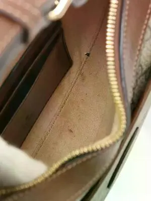 Gucci 2016-2026 Mini Gg Supreme Half Moon Bag Satchel