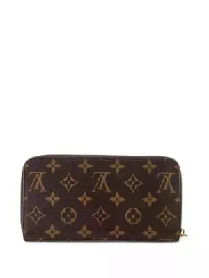 LOUIS VUITTON Zippy Wallet Monogram Canvas Small Wallets