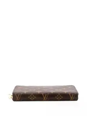 LOUIS VUITTON Zippy Wallet Monogram Canvas Small Wallets