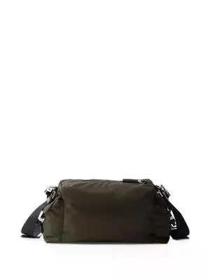 Prada Explore Re-nylon And Leather Hobo Bag - Green