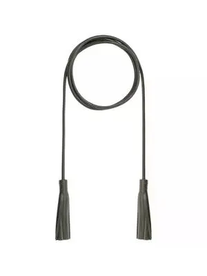 PIERRE-LOUIS MASCIA Tassel-detail Skinny Belt - Green