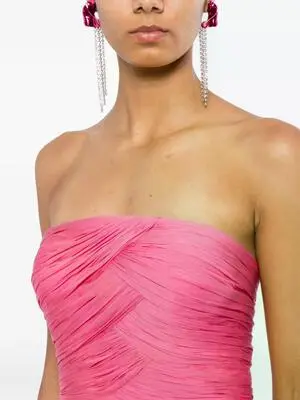 Zuhair Murad Strapless Silk-chiffon Gown