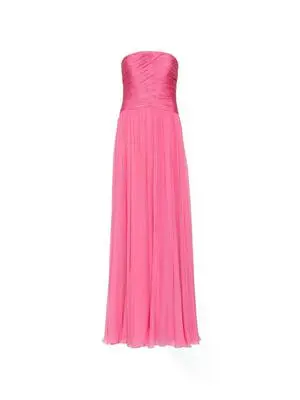 Silk And Chiffon Gown Styles
