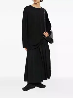 Yohji Yamamoto Asymmetric Long-sleeve T-shirt