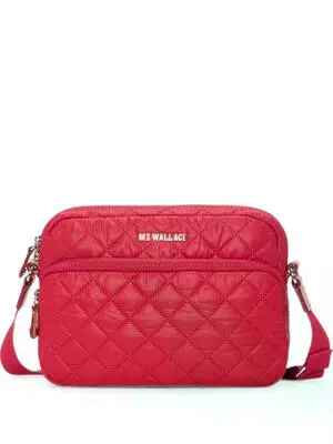 Mz Wallace Small Metro Camera Quilted Crossbody Bag - Red