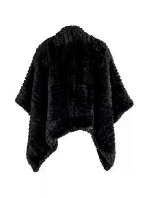 Pinko Faux-fur Open-front Cape