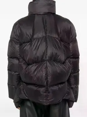 Rick Owens Quilted High-neck Jacket - Black