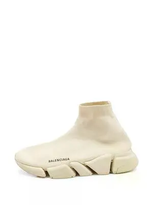 Balenciaga Speed 2.0 Knit Sneakers - Neutrals