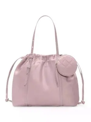 Mz Wallace Small Waverly Drawstring Bucket Bag - Pink