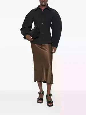 Dixie Satin-finish Skirt