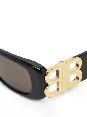 Balenciaga Dynasty Rectangle-frame Sunglasses