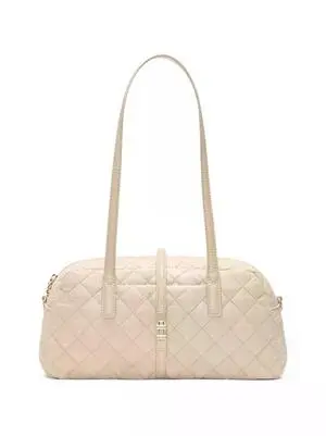 Mz Wallace Small Astor Quilted Shoulder Bag - Neutrals