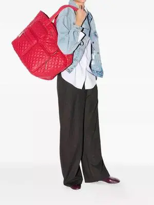 Mz Wallace Large Metro Travel Quilted Tote Bag