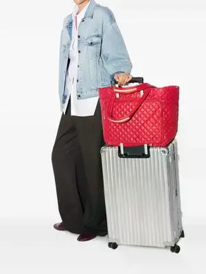 Mz Wallace Large Metro Travel Quilted Tote Bag