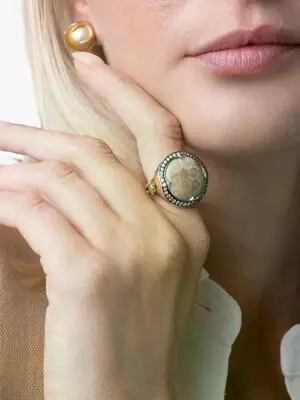 PARULINA Coral Diamond Ring