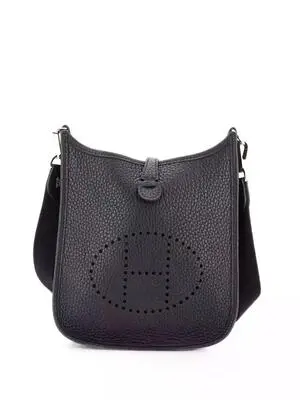 Hermès Evelyne Bag Gen Iii Clemence Tpm Crossbody Bag - Black