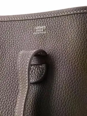 Hermès Evelyne Bag Gen Iii Clemence Pm Crossbody Bag - Grey