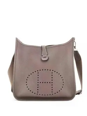 Hermès Evelyne Bag Gen Iii Clemence Pm Crossbody Bag - Grey