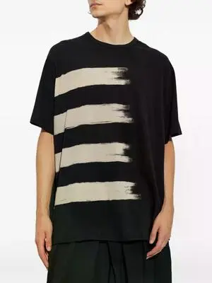 Yohji Yamamoto Brushstroke-print T-shirt