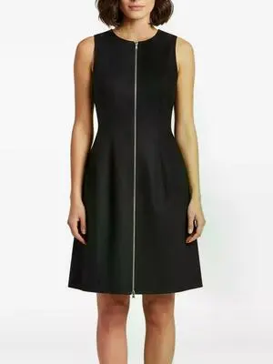 Alaïa Zipper Fit-and-flare Mini Dress