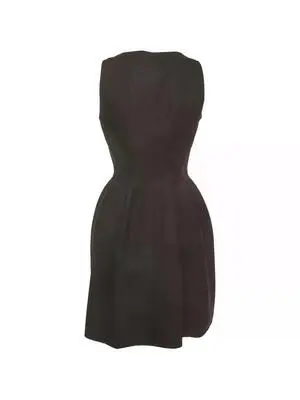 Alaïa Zipper Fit-and-flare Mini Dress