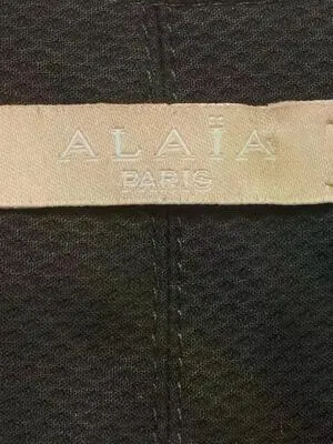 Alaïa Zipper Fit-and-flare Mini Dress