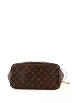 LOUIS VUITTON Neverfull Monogram Canvas Mm Tote Bag - Brown