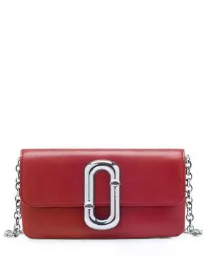 Marc Jacobs Scene Wallet On Chain - Red