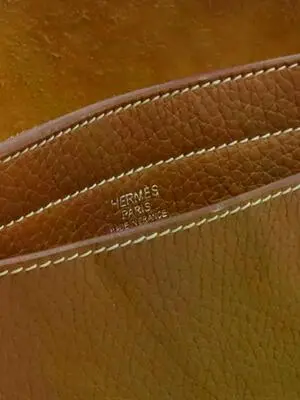 Hermès Clemence Cabasellier 31 Tote Bag - Brown