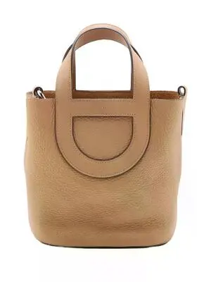 Hermès 2023 Clemence And Swift In The Loop 18 Handbag - Brown