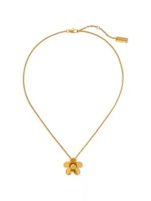 Marc Jacobs Mini Daisy Pendant Necklace - Gold
