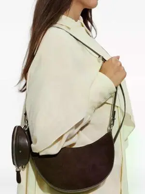 Kate Spade New York Duo Suede Shoulder Bag - Brown