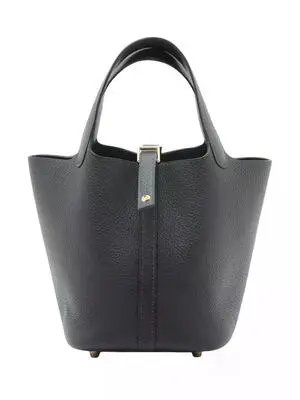 Hermès 2025 Clemence Picotin Lock 18 Handbag - Blue