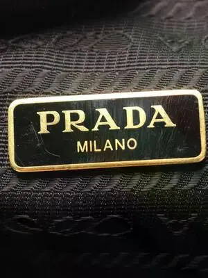 Prada 2010-2026 Canapa Logo Duet Bucket Bag