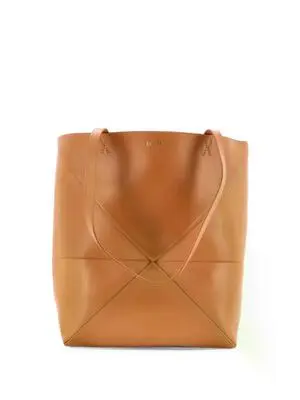 Loewe Puzzle Fold Leather Medium Tote Bag