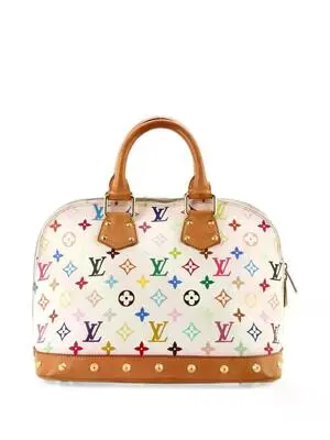 LOUIS VUITTON Alma Handbag Monogram Multicolor Pm Satchel - Multicolour