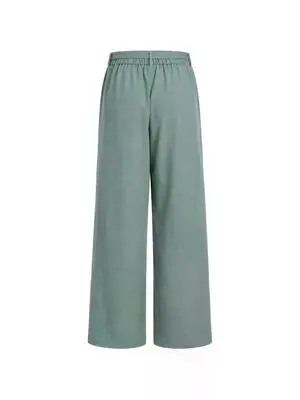 Marella Belted Wide-leg Trousers - Green
