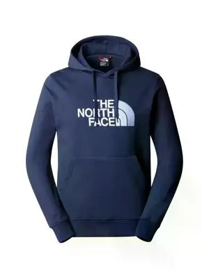 The North Face Logo-print Drawstring Hoodie - Blue