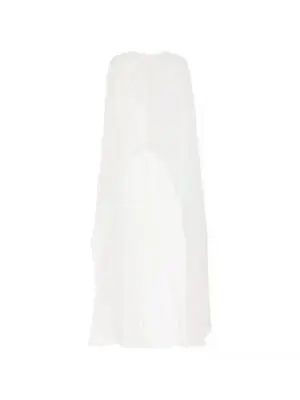 ISABEL SANCHIS Organza High-low Cape