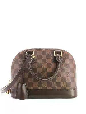 LOUIS VUITTON Alma Handbag Damier Bb Shoulder Bag - Brown