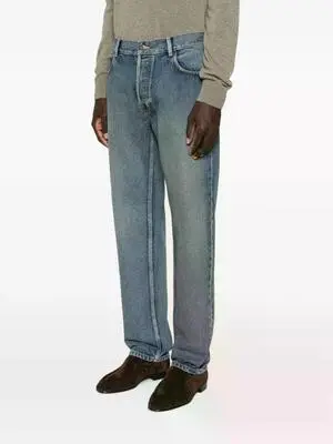 THE ROW Moe Straight-leg Jeans - Blue