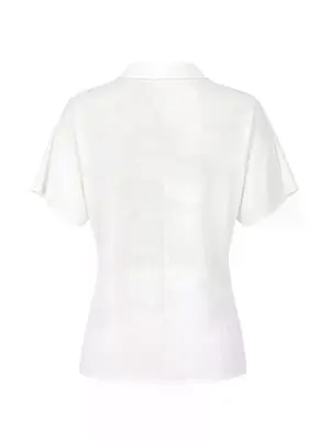 MEIMEIJ Batwing-sleeve Polo Shirt