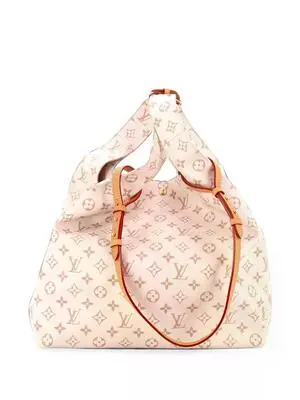 LOUIS VUITTON Atlantis Handbag Monogram Dune Canvas Gm Shoulder Bag - Neutrals