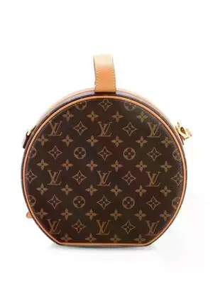 LOUIS VUITTON Petite Boite Chapeau Bag Monogram Canvas Crossbody Bag