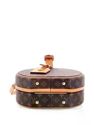 LOUIS VUITTON Petite Boite Chapeau Bag Monogram Canvas Crossbody Bag