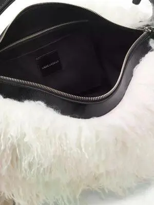 Marc Jacobs Scene Large Shoulder Bag In Grunge Fur