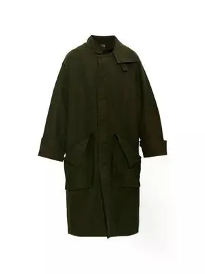 Yohji Yamamoto Stand-up Collar Coat