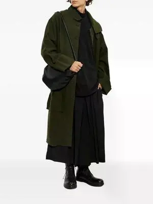 Yohji Yamamoto Stand-up Collar Coat